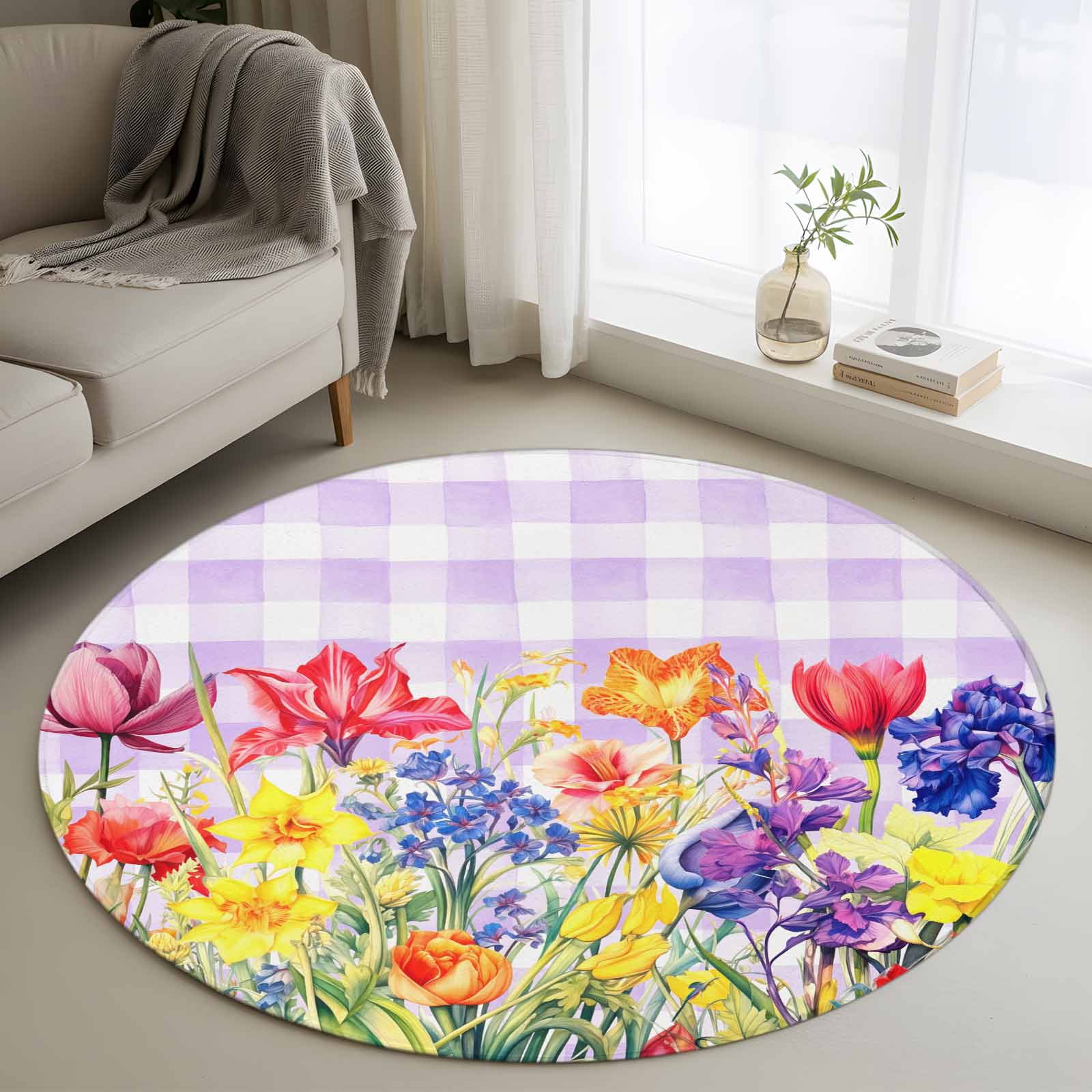 3 Ft Round Rug
