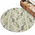 3ft Round Rug Summer Botanical Area Rugs for Living Room Bedroom ...