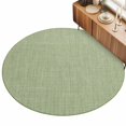 3ft Round Rug Vintage Sage Green Area Rugs for Living Room Bedroom ...