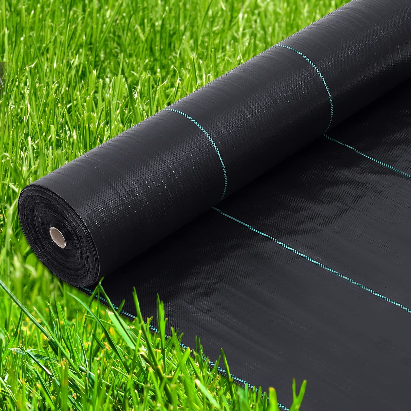 3ftx300ft Weed Barrier Landscape Fabric Heavy Duty, 3.24oz Weed Barrier ...