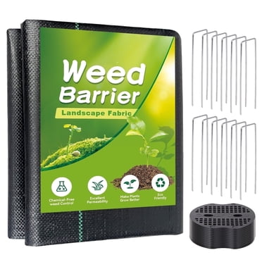 Vigoro 4 Ft. X 100 Ft. Heavy Duty Matrix Grid Landscape Fabric Weed ...