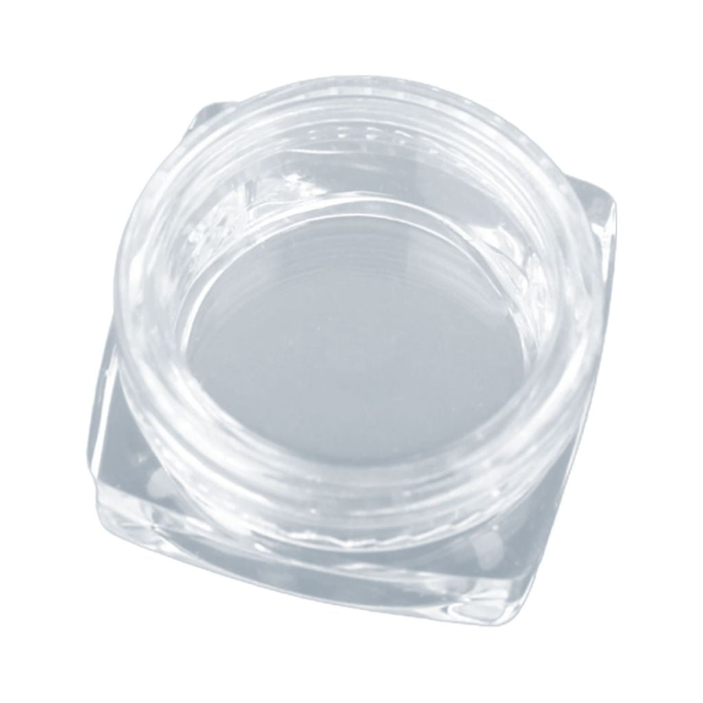 3g Empty Makeup Jar Pots Refillable Sample Bottle Plastic Transparent ...