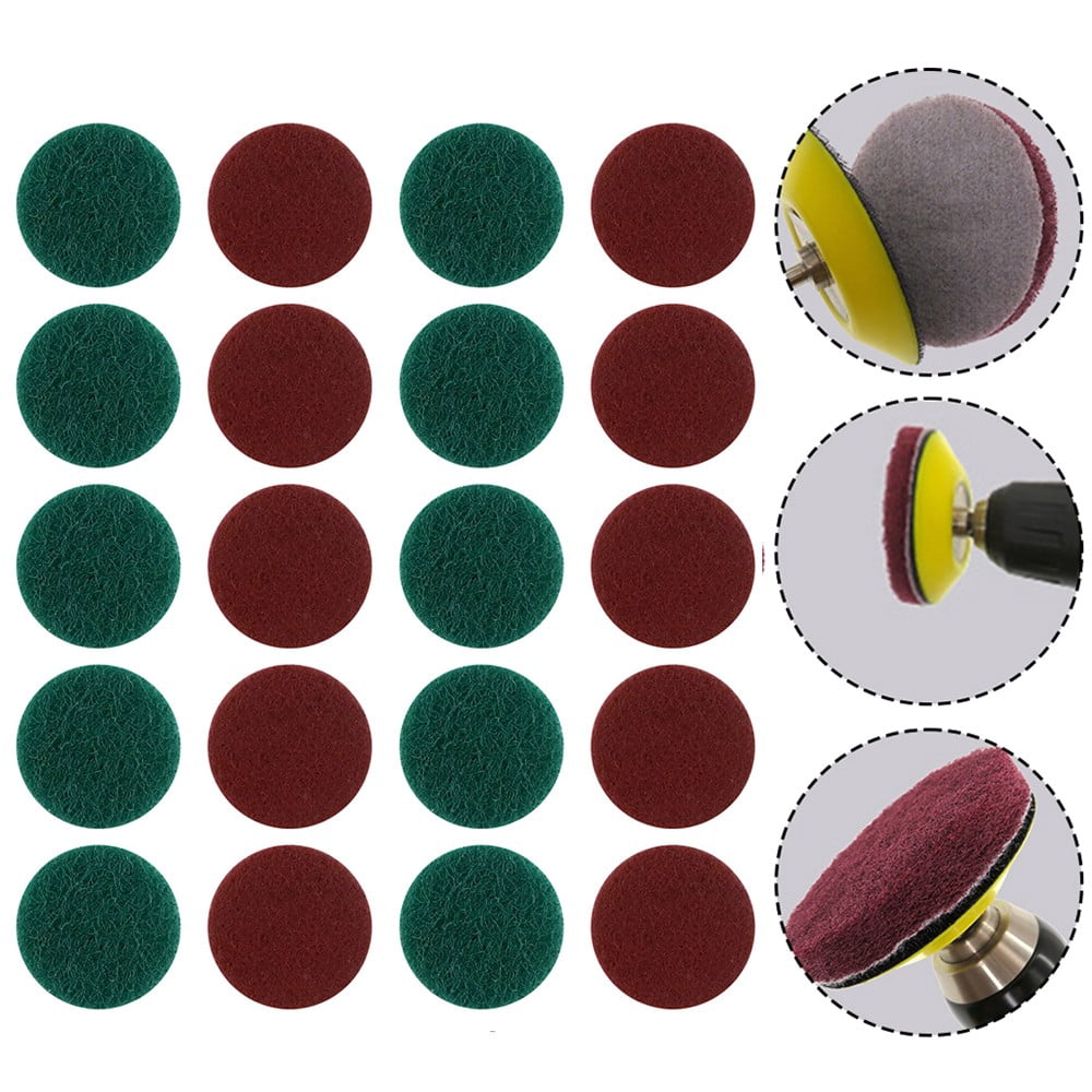 3in 240-400 Grit Round Heavy Duty and Scouring for Pads Cleaning Pad ...