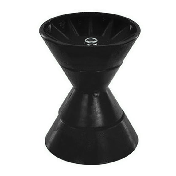 3in/4in Rubber Roller Boat Trailer Roller Trailer Stop with 1/2in Shaft ...