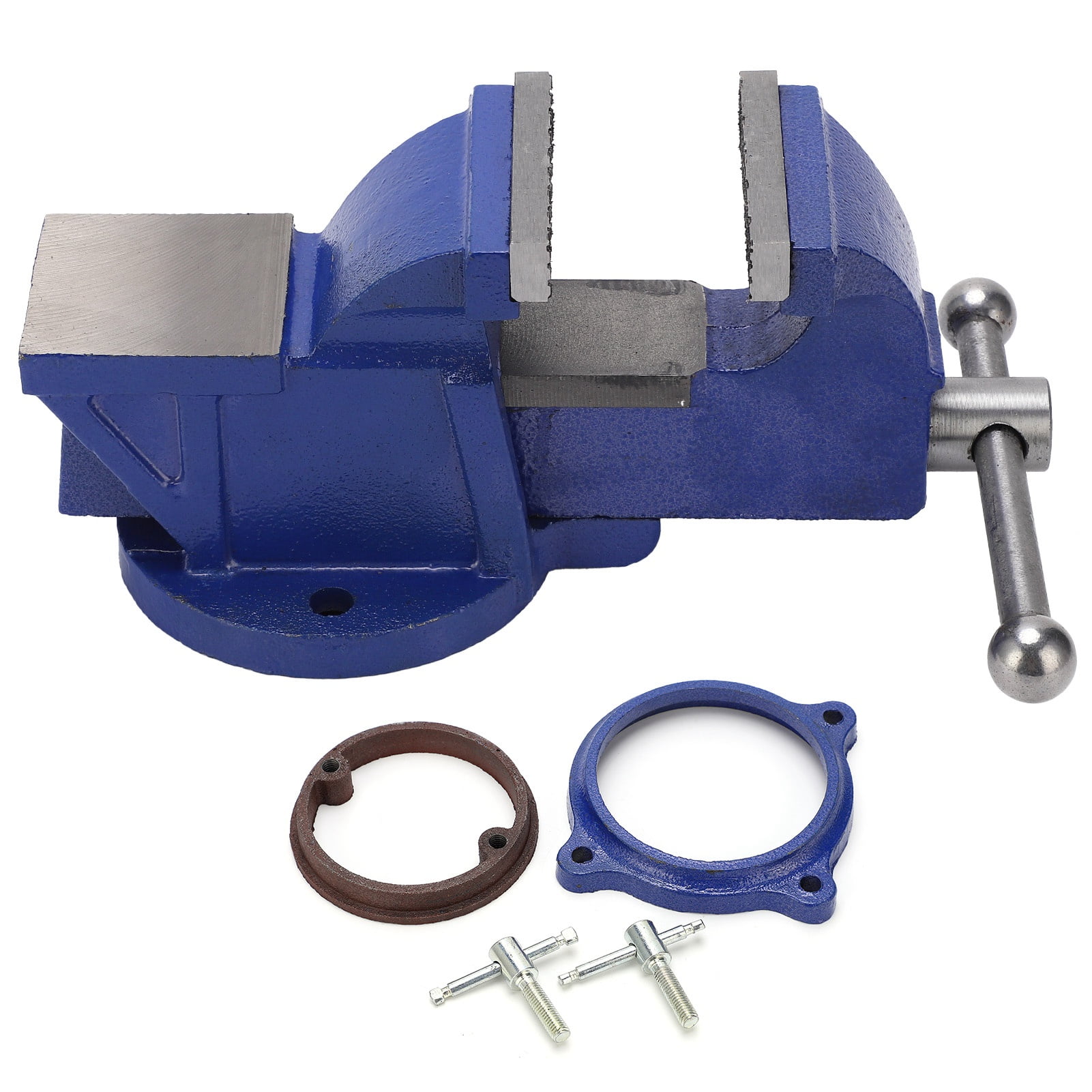 3in Bench Vise Manual Locking 360 Degree Swivel Base Metal Tabletop ...