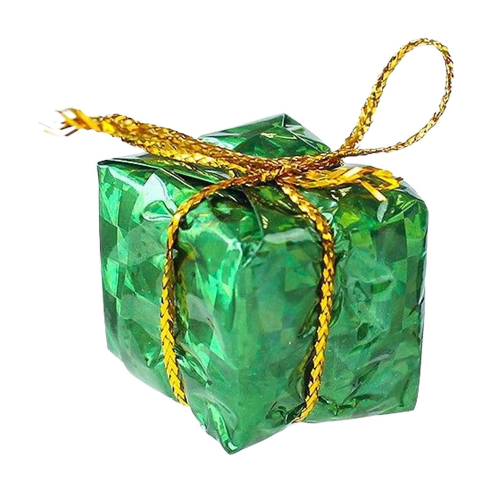 3in Gift Box Christmas Tree Ornament Pendant Daily Necessities Foam ...