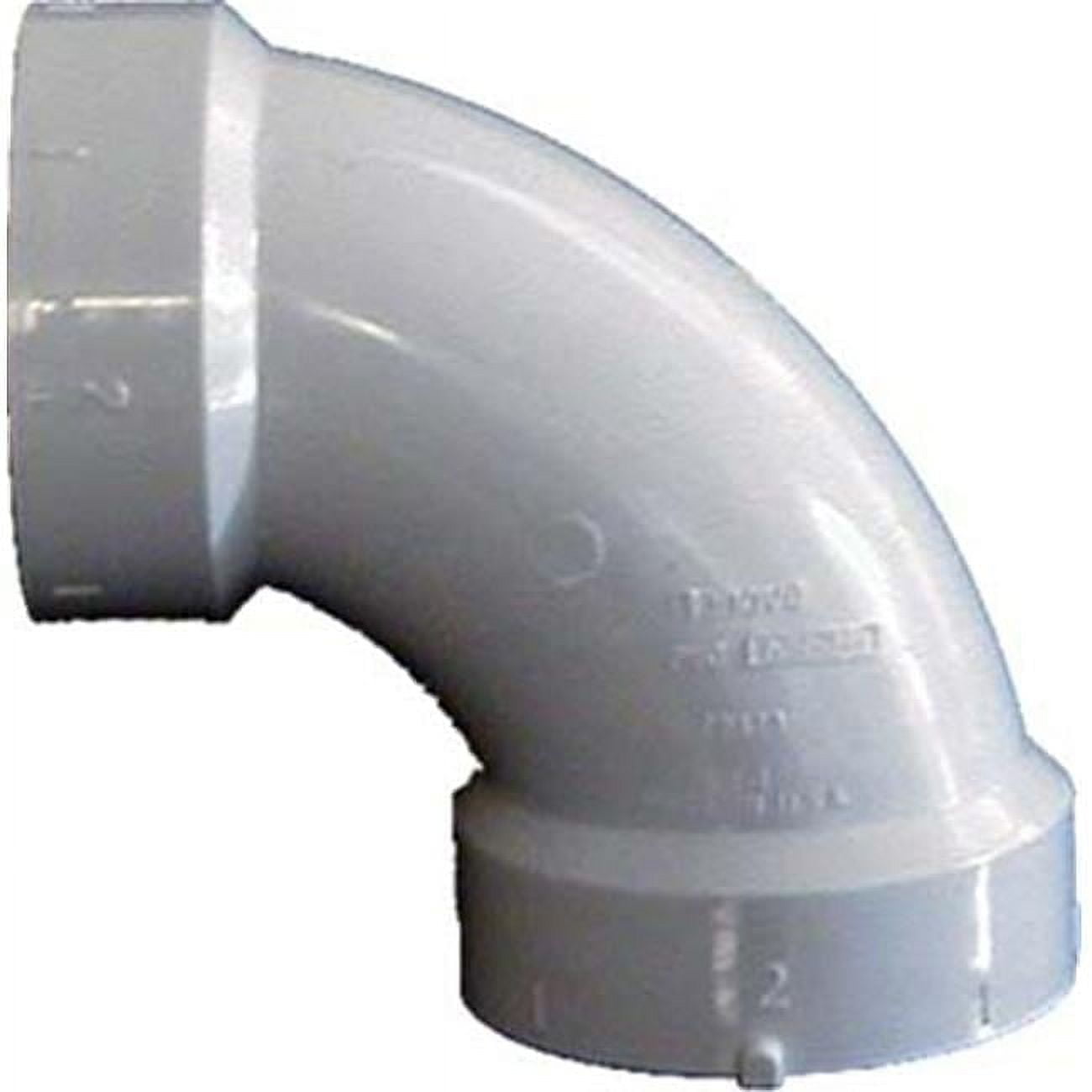 3in. Sch. 40 PVC-DWV 90 degrees Sanitary Elbows - Walmart.com