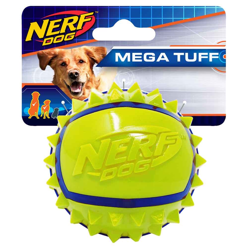 3in TPR Spike Ball - Blue/Green - Walmart.com