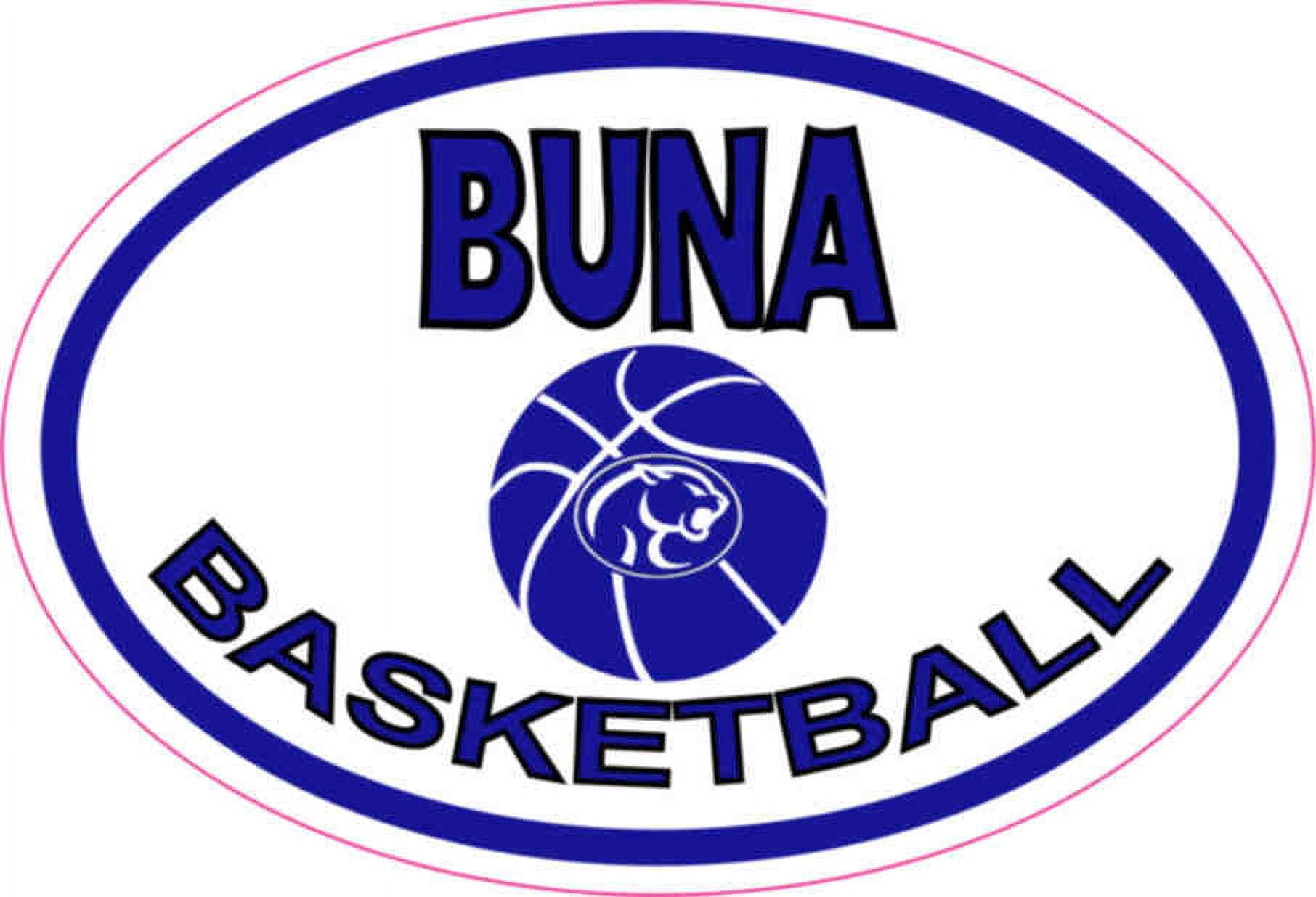 3in X 2in Buna Basketball Sticker Vinyl Vehicle Stickers Cup Sports ...