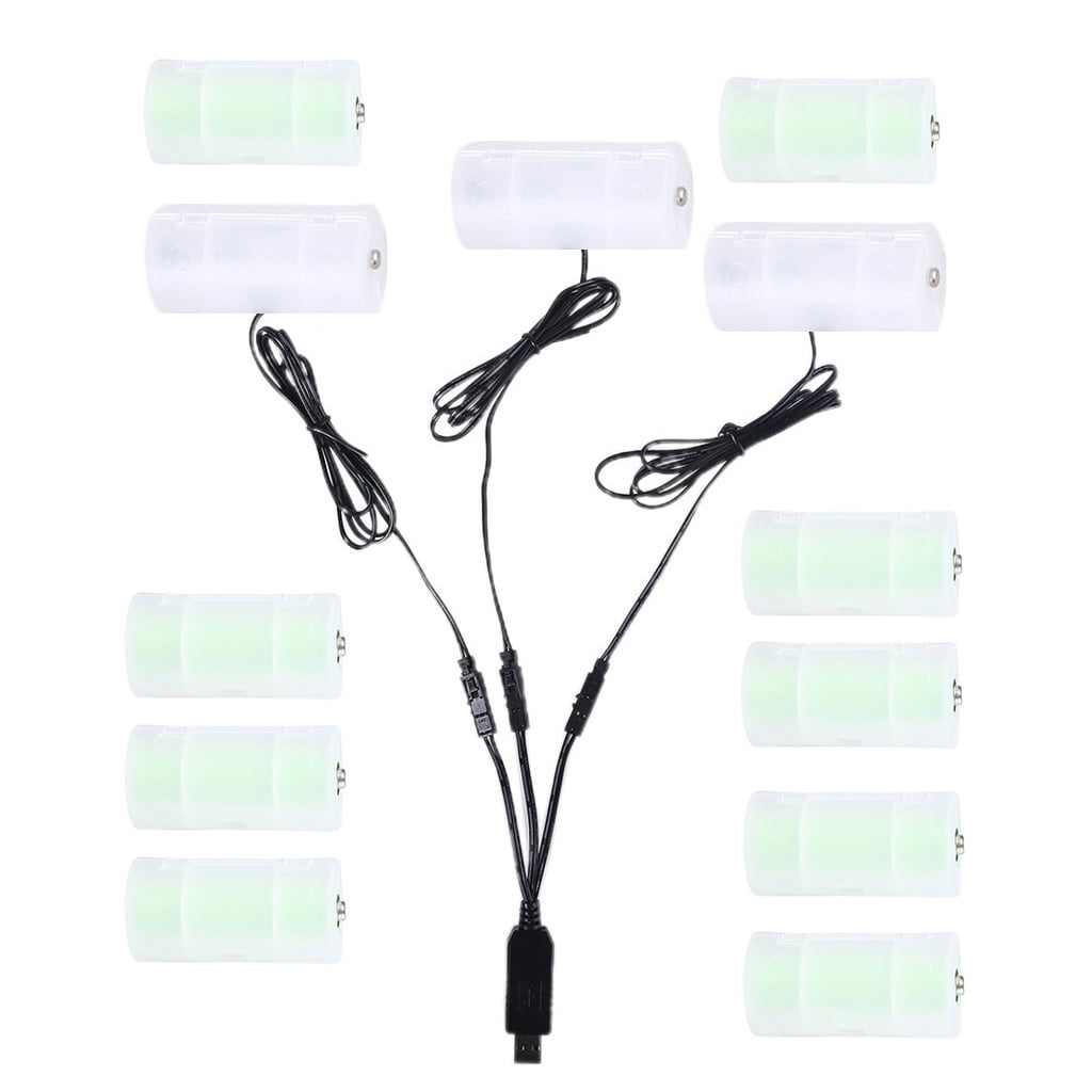 3in1 C Cell Battery to Electric Converter Convert Any 1-4pcs C Battery ...
