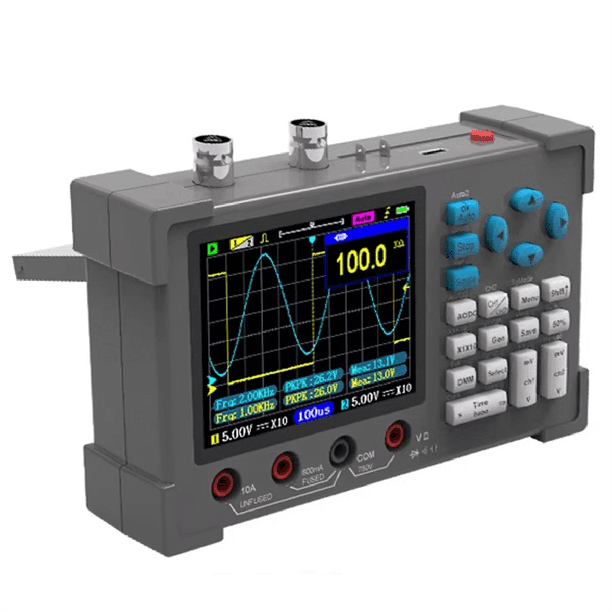 3in1 Dual Channel 250MSa/S Sampling Rate 3.2inch Digital Oscilloscope ...