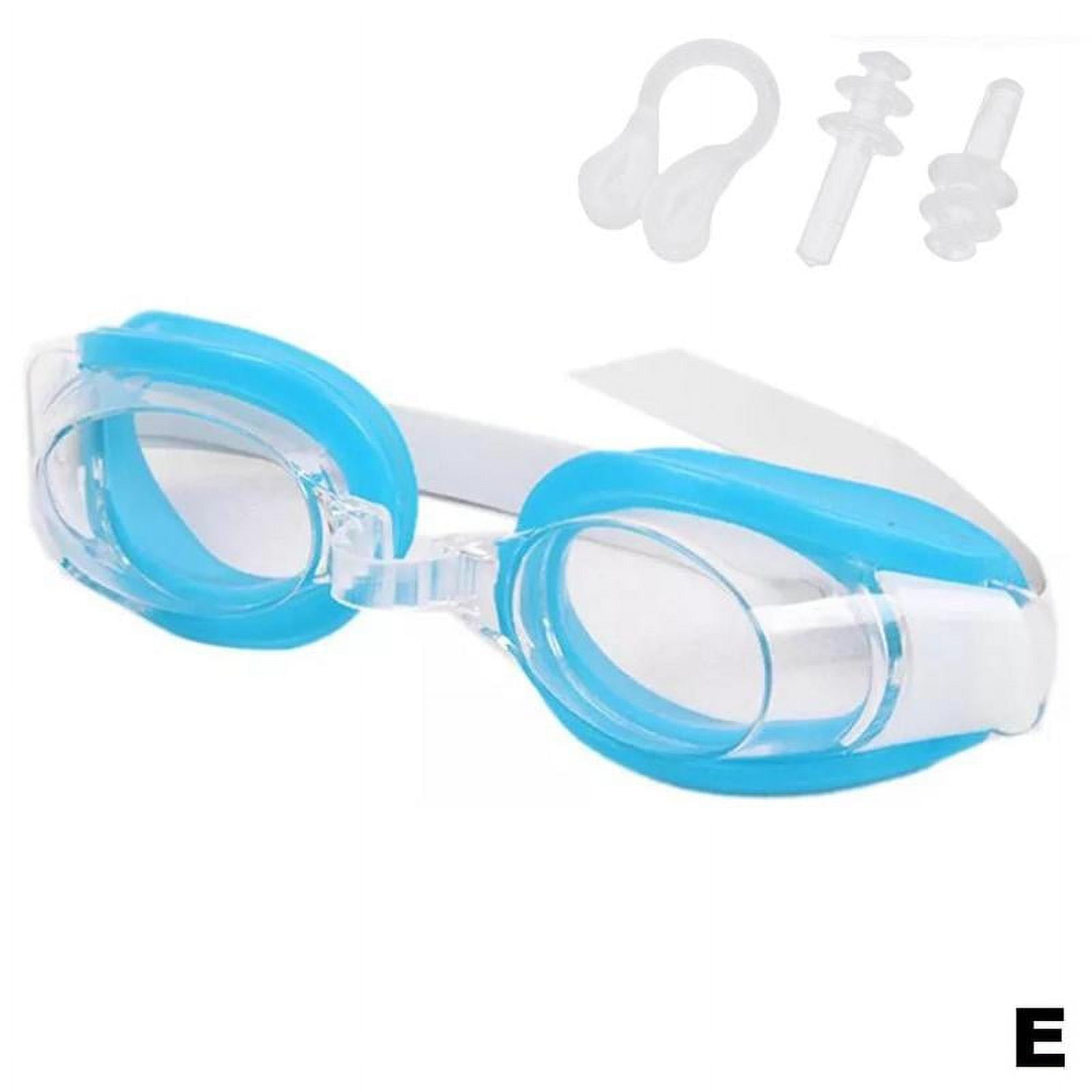 3in1 HD Swimming Goggles Set Earplugs Nose Clip Goggles Waterproof Z3S8 ...