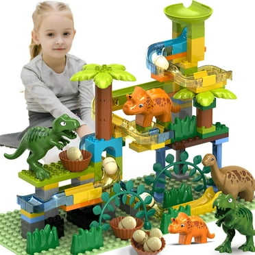 Jumbo Plastic Building Blocks - 48 Pieces Giant Toddler Bricks Kids ...