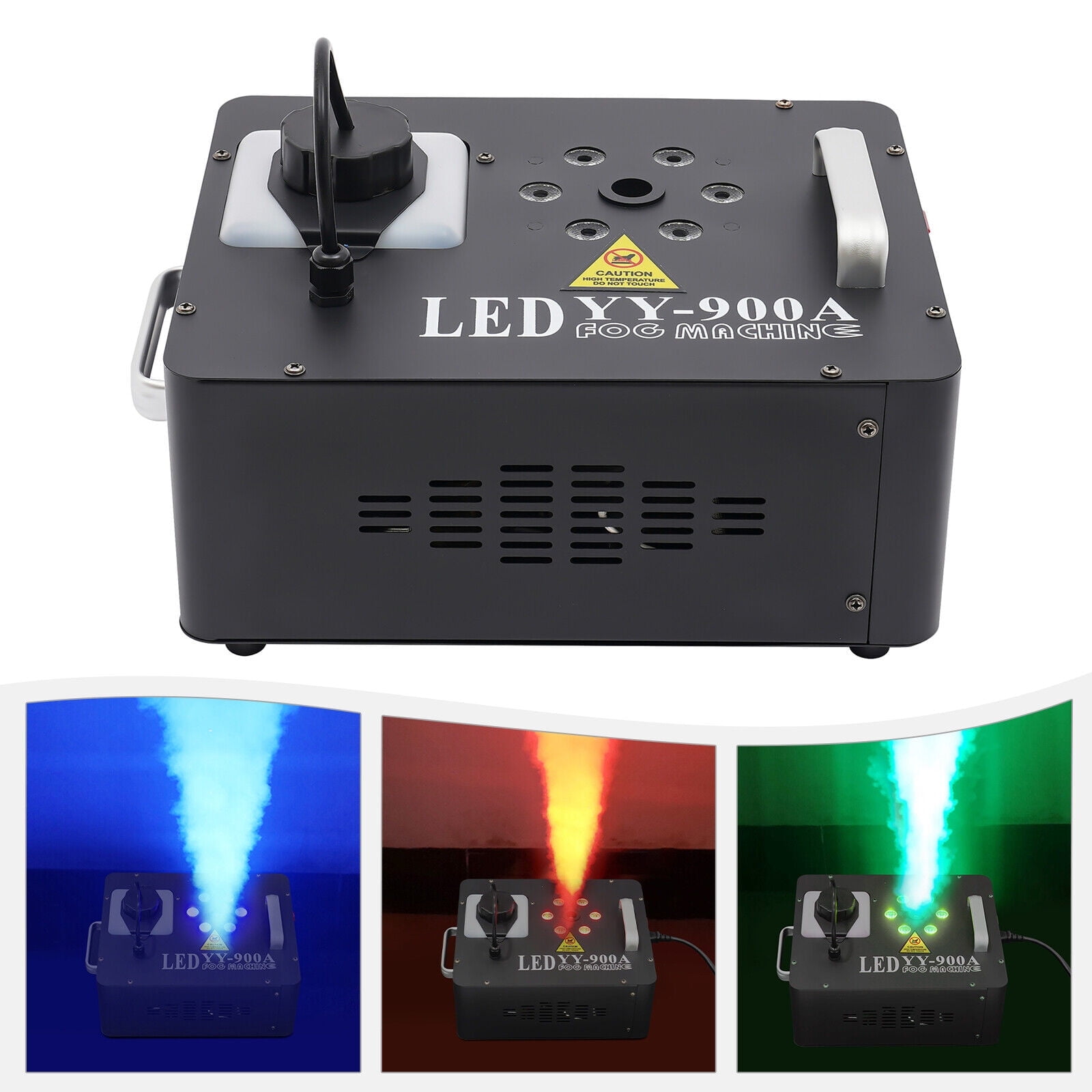 3in1 RGB 6 LED Smoke Fog Machine Pyrotechnic Light Effect Smoke Machine ...