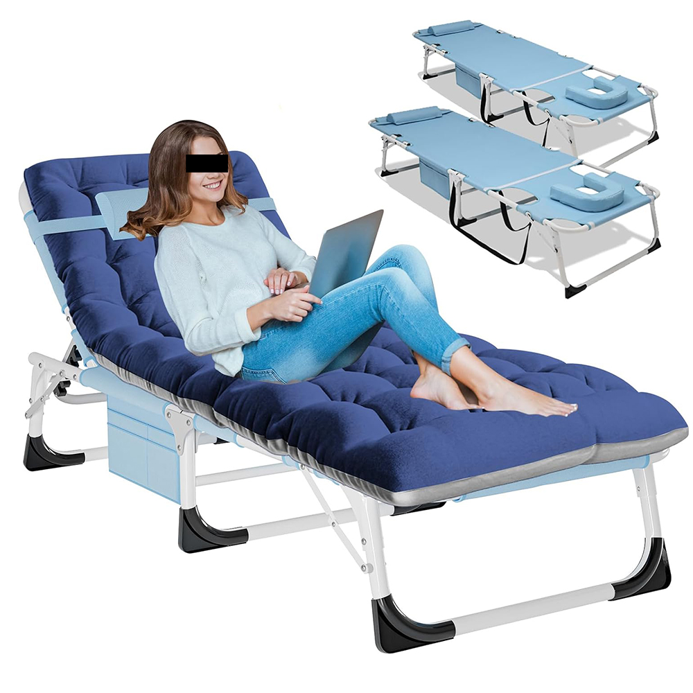 3in1 Sun Tanning Chair, Comfortable Lounger Chair with Face Arm Hole ...