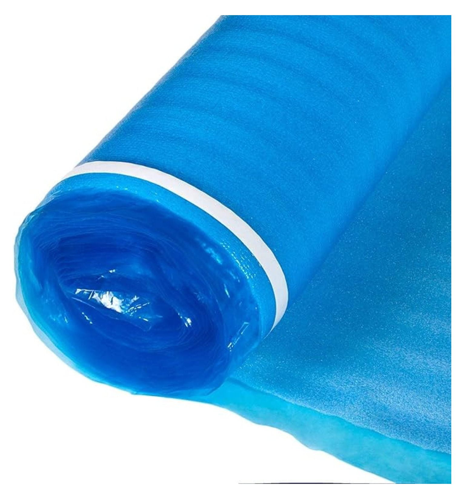 3in1 Vapor Barrier Flooring Underlayment w/Overlap and pre-Attached ...