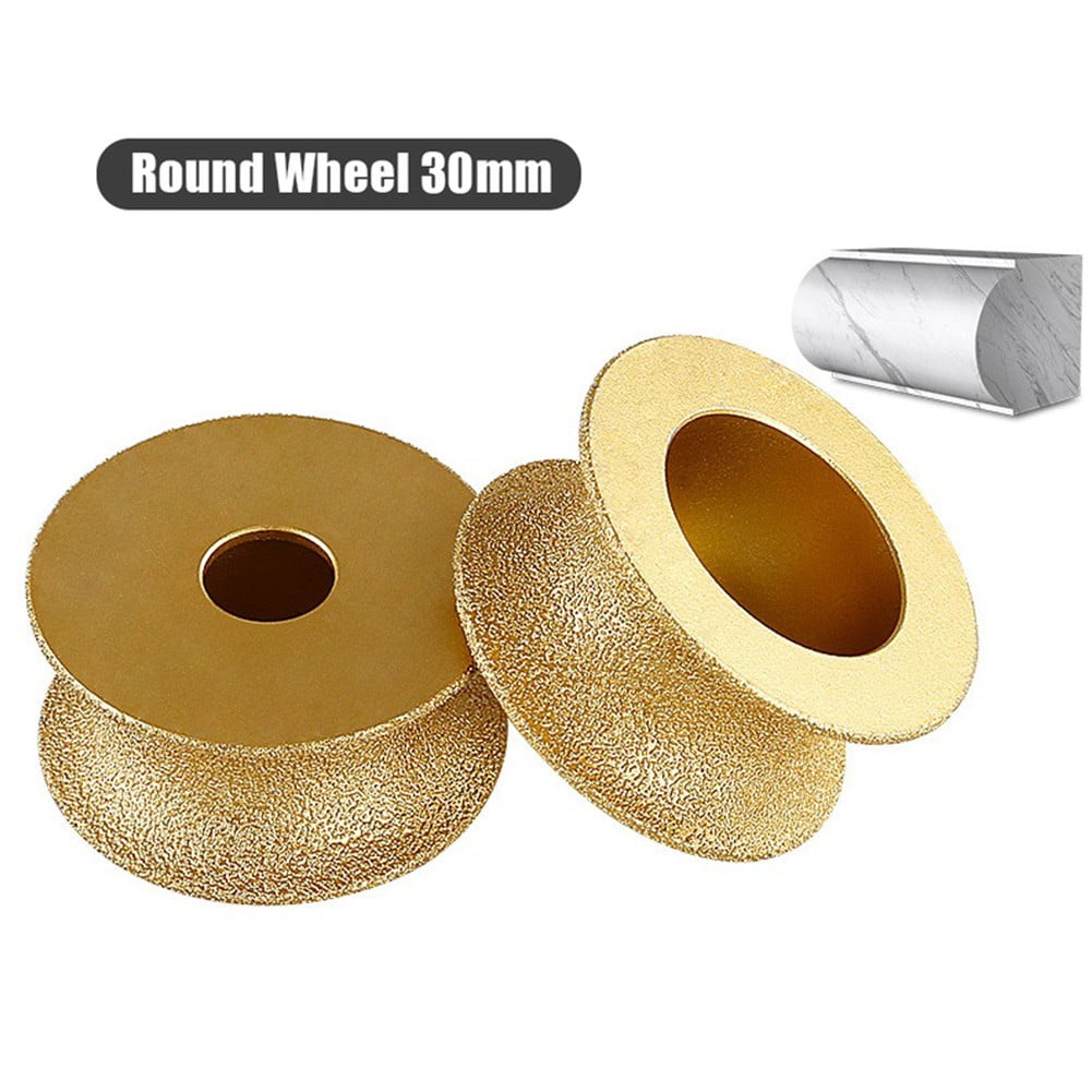 3inch 75mm Semicircle Edging Wheel Brazing Diamond Angle Grinder Stone ...