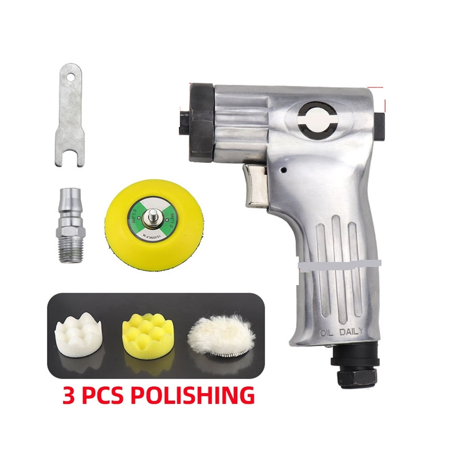 3inch Pneumatic Sander Grinding Machine Air-operated Polisher Sponge ...