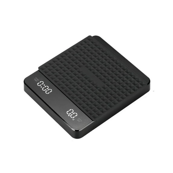 3kg/0.1g Electronic Coffee Scale with Waterproof Pad LED Display Home ...