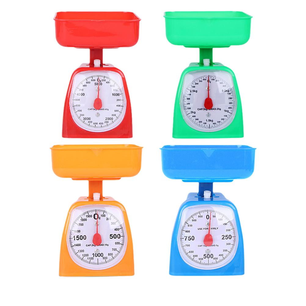 3kg(C)$1KG 2KG 3KG 5KG Home Kitchen Scale Spring Scale Mini Table Scale ...