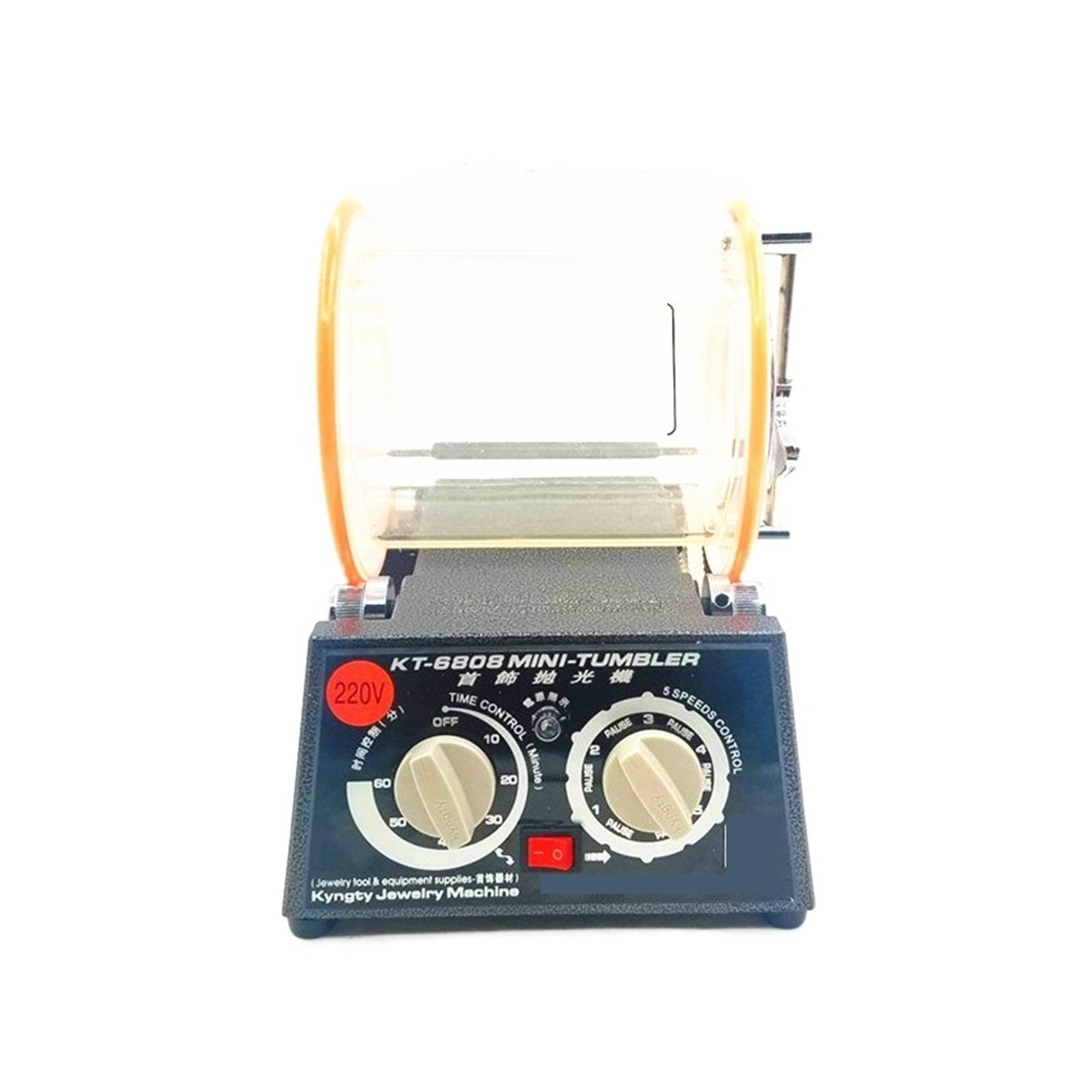 3kg Drum Polishing Machine, Jewelry Rotary Tumbler, Tumbling Mini ...