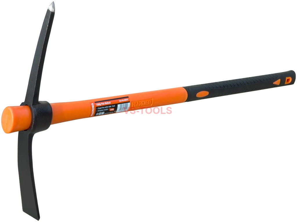 3lbs Fiberglass Large Pick Mattock Axe Garden Cutter Soil Digging Tool ...