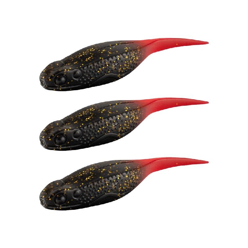 3lots Soft Realistic Floating Lures Swimming Motion Artificial Soft ...