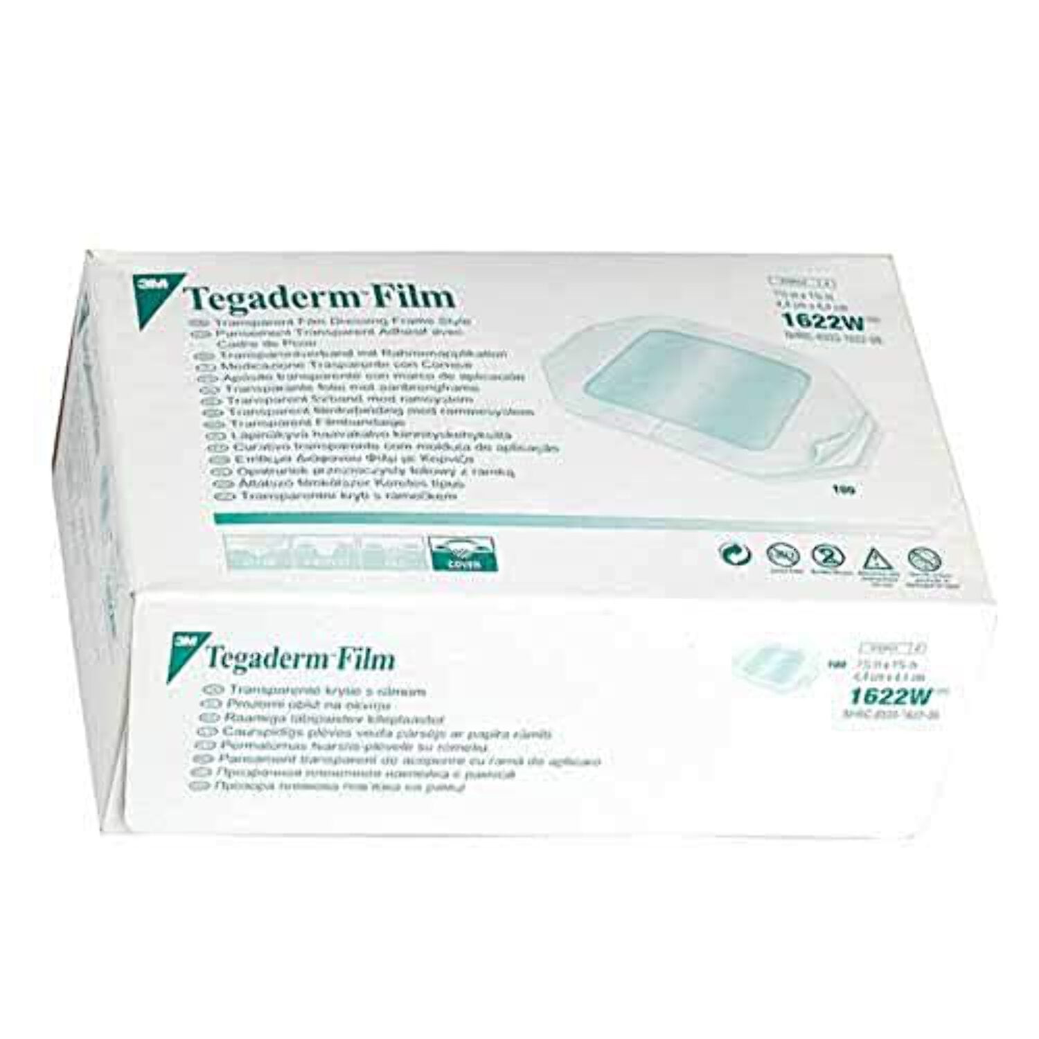 3m-1622W Dressing Tegaderm Frame Wound Lf St Film 1-3/4x1-3/4 100/Bx by 3m Part No. 1622W by ...