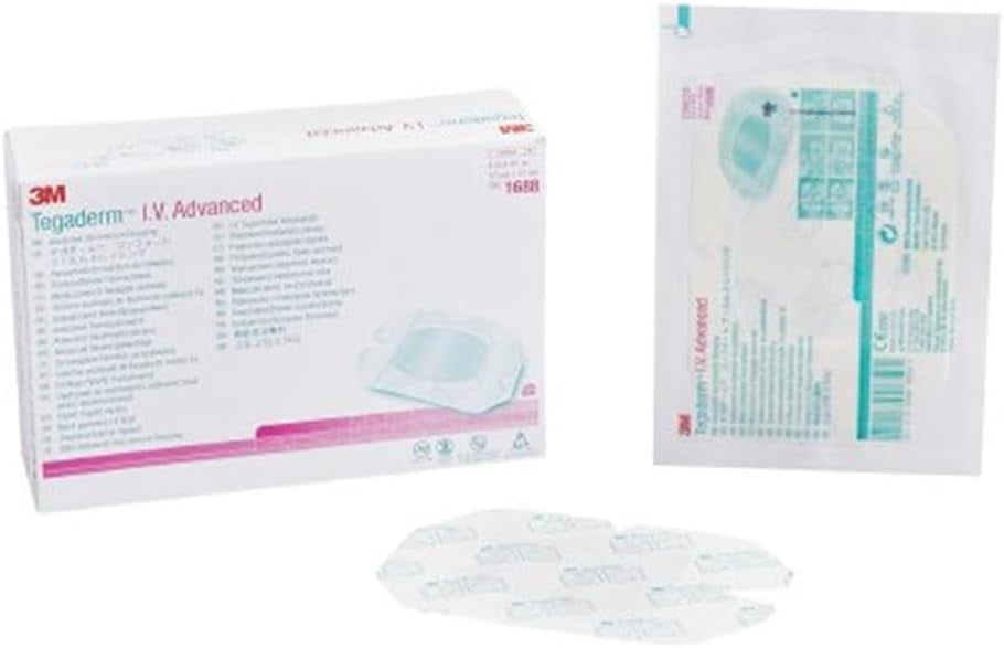 3m 1688 Tegaderm IV Advanced Dressing, 4 in. x 4 3/4 in. (Each ...