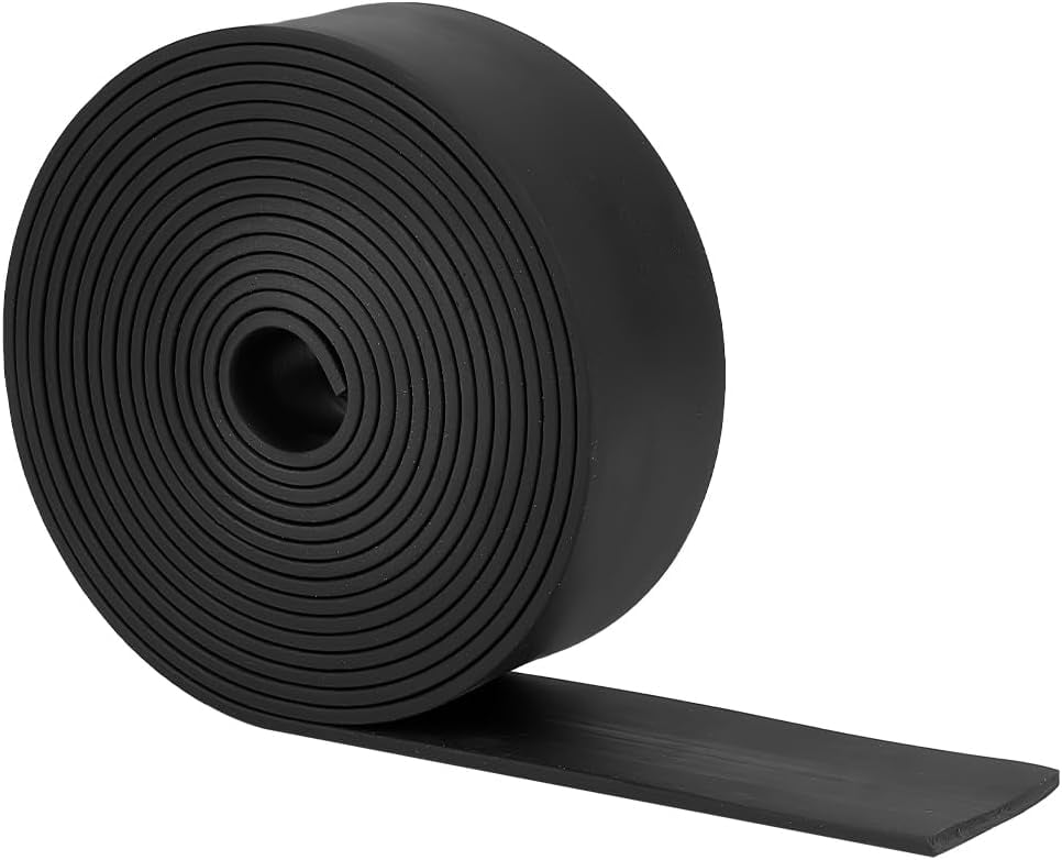 3m/3.3 Yards Synthetic Rubber Strips 1.6x0.1 Inch Solid Rubber Strip ...