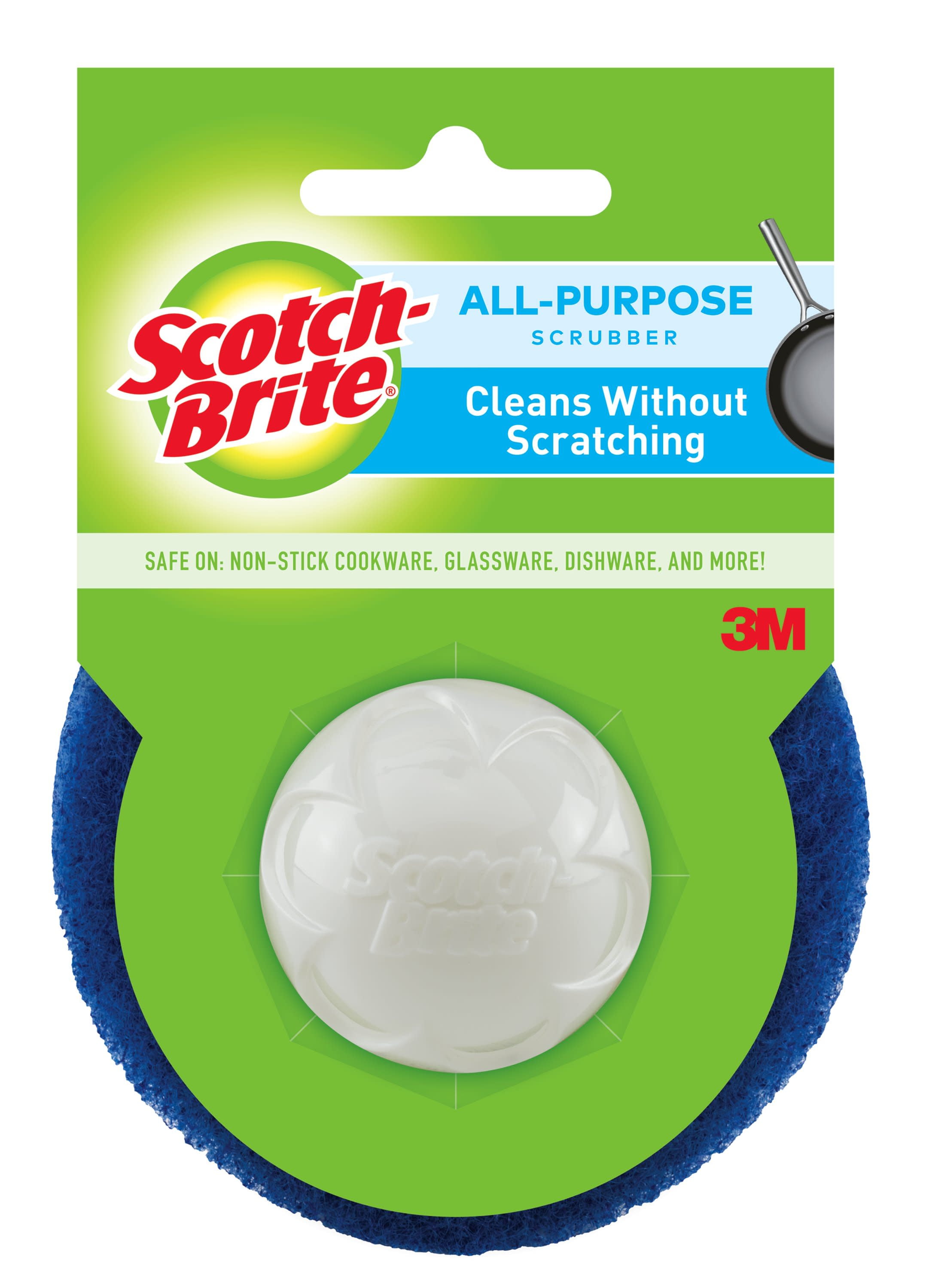 Scotch-Brite All-Purpose Non-Scratch Scrubber, 1 Scrubber - Walmart.com