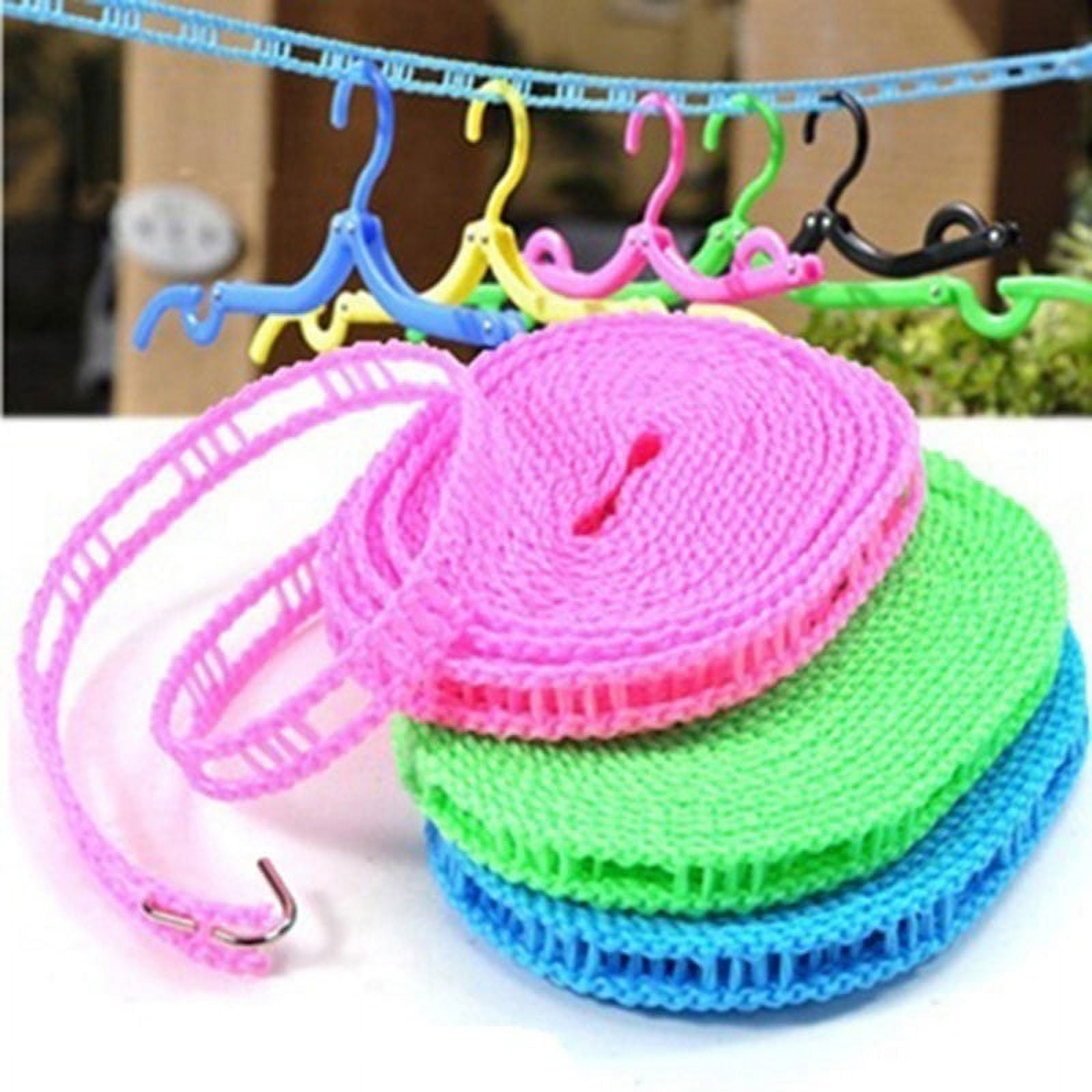 3m/5m Clotheslines Outdoor Travel Business Clothesline Laundry Non slip ...