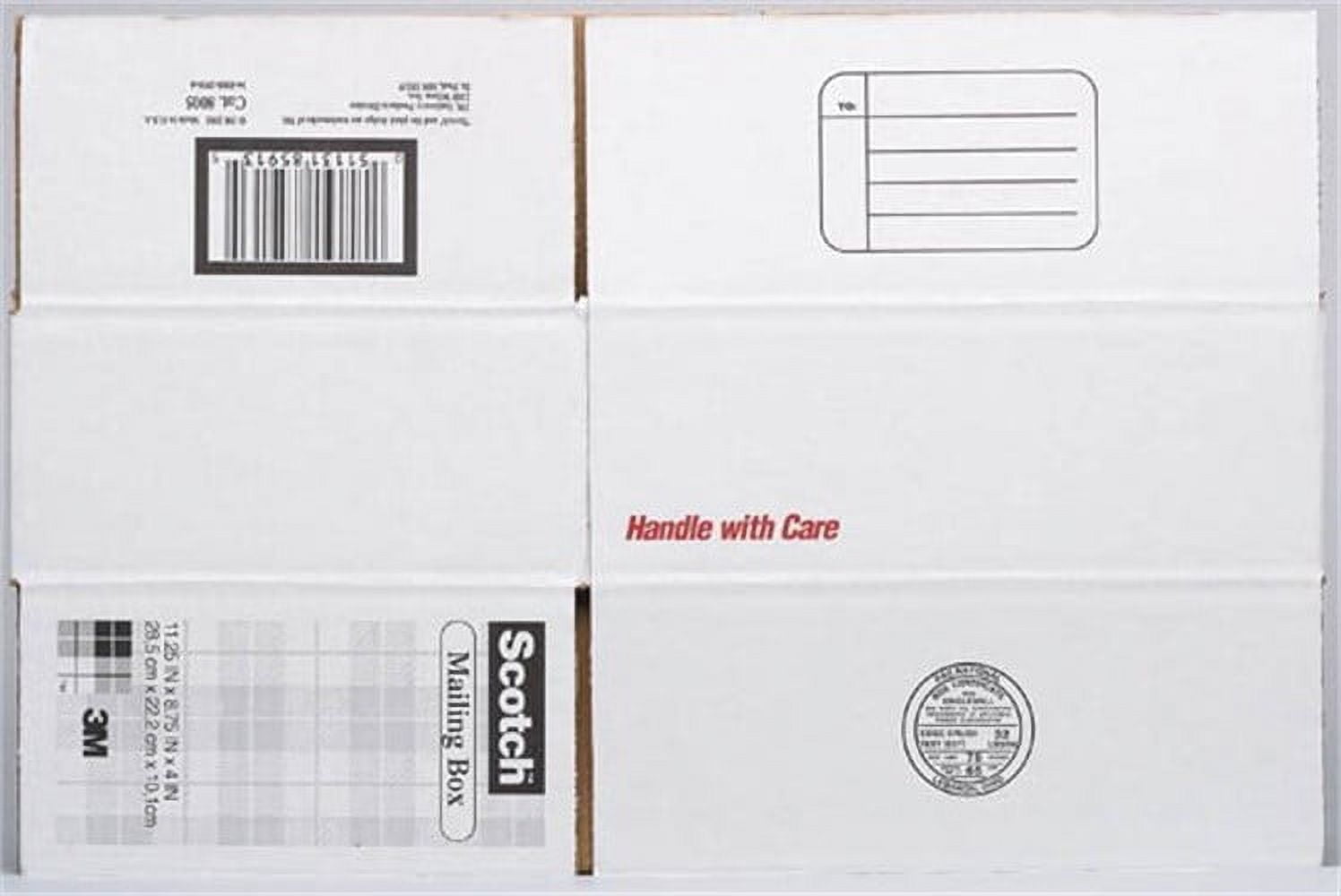 3m 8007 17.25" X 11.25" X 6" Scotch Mailing Box - Walmart.com