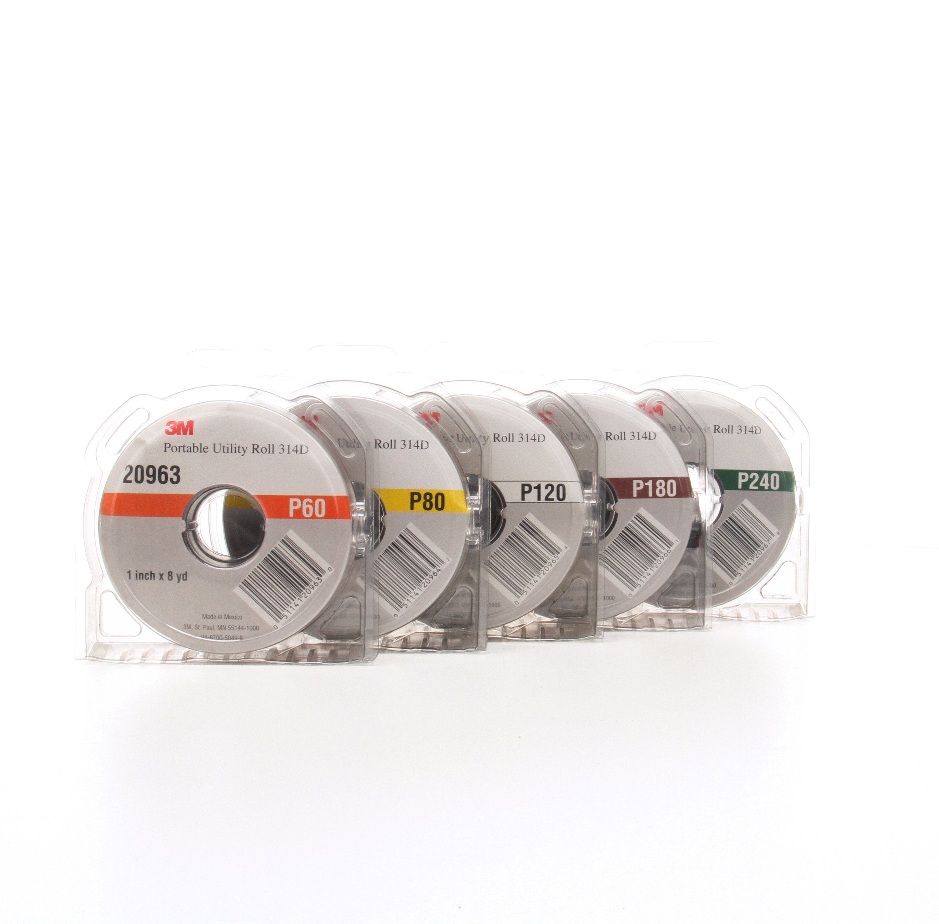 3m Abrasive Roll Kit, 1 in W, 24 ft L,Cloth 7000118641 - Walmart.com