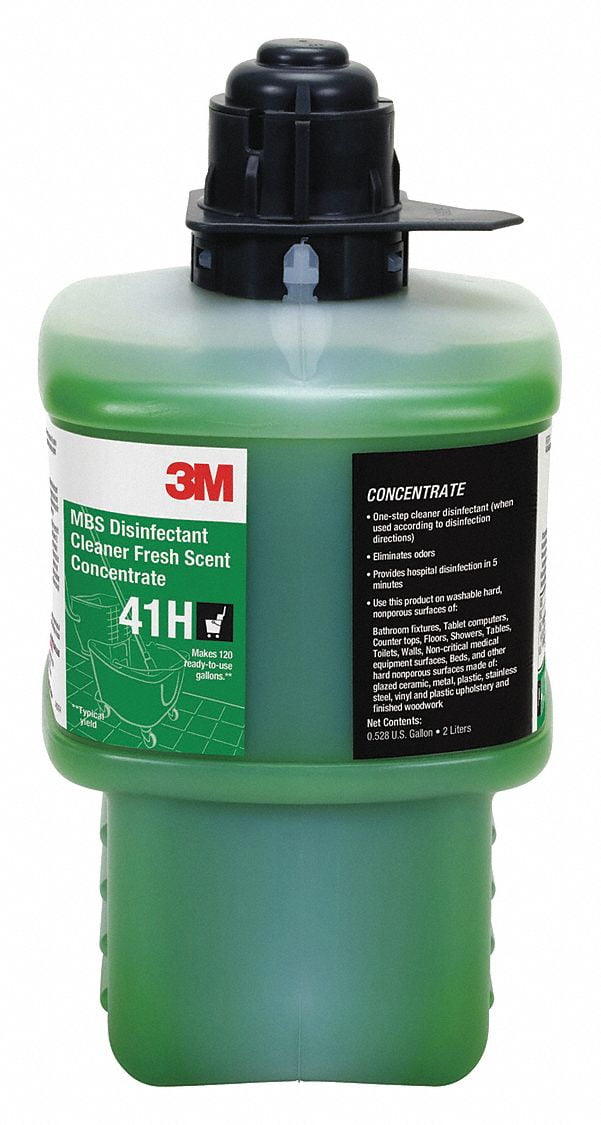 3m Cleaner/Disinfectant,Liquid,2L,Bottle 41H - Walmart.com
