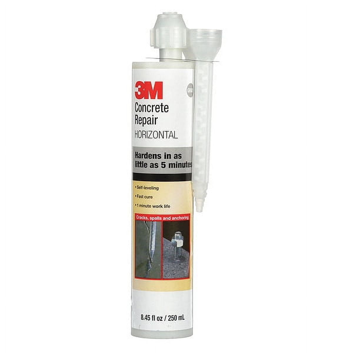 3m Concrete Repair, Self-leveling, 600, Gray, 8.4 Oz. Cartridge/2 Mix ...