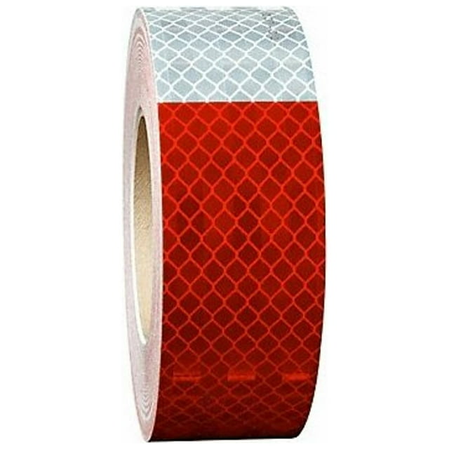 3m Conspicuity Reflective Tape,Red/White 913-32 - Walmart.com