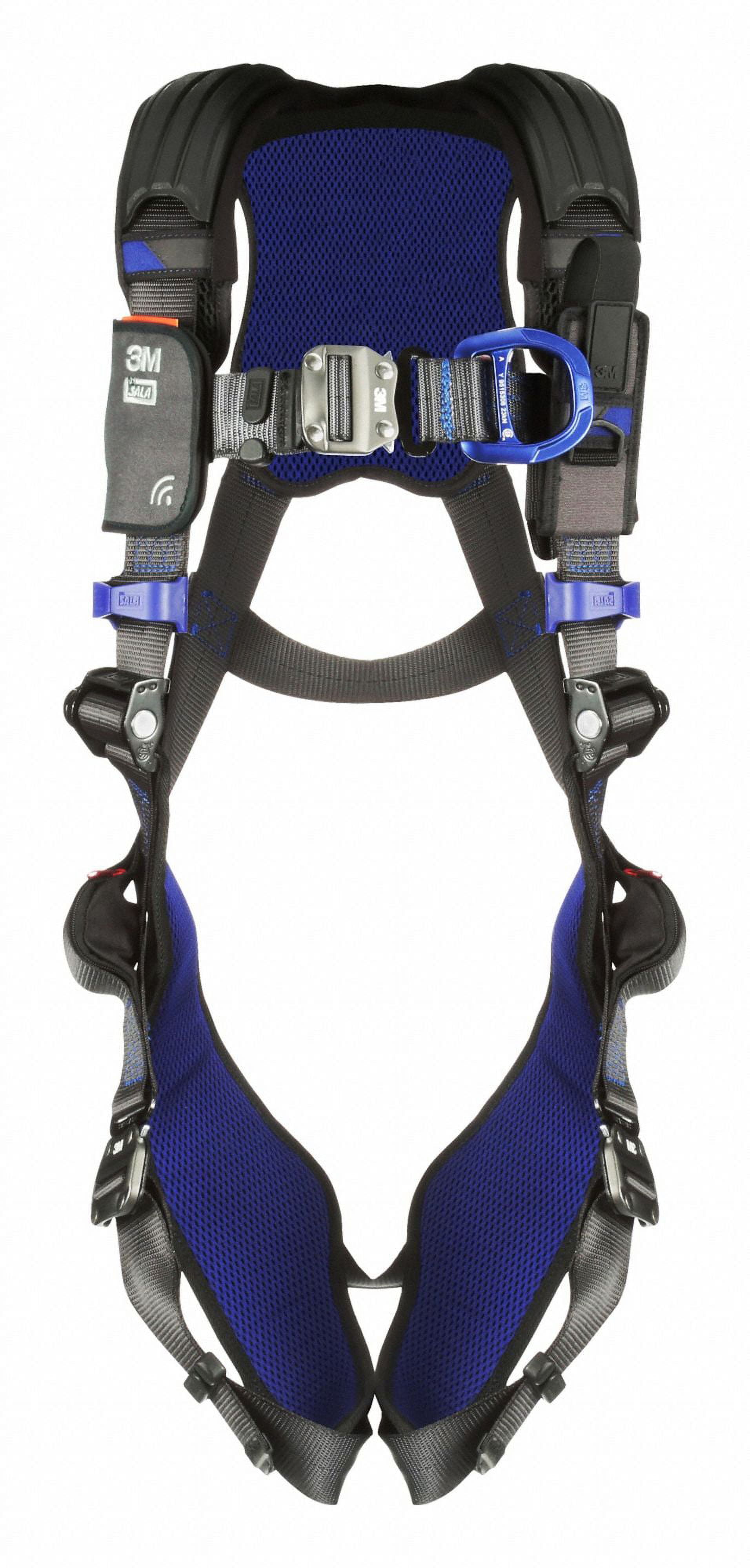 3m Dbi-Sala Harness,2XL,Gray,Quick-Connect,Polyester 1113043 - Walmart.com