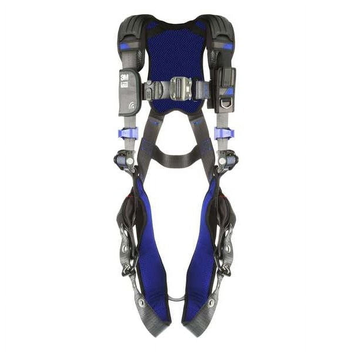 3m Dbi-Sala Harness,XL,Gray,Quick-Connect,Polyester 1140130 - Walmart.com