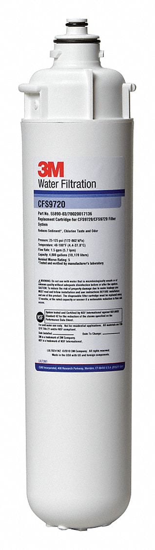 3m Filtration Quick Connect Filter,5 micron,1.5 gpm 5631603 - Walmart.com