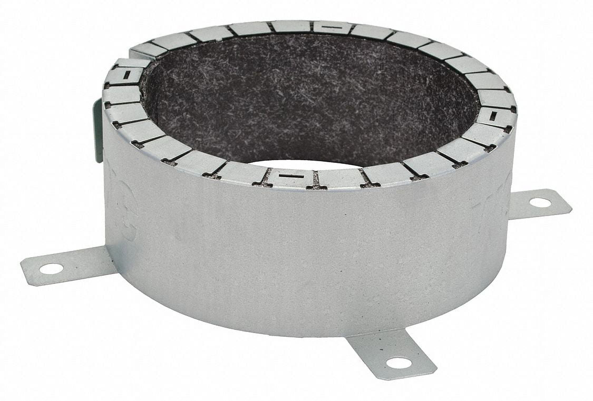 3m Firestop Pipe Collar,Silver,Metal,4"Dia. ULTRA-PPD-4 - Walmart.com