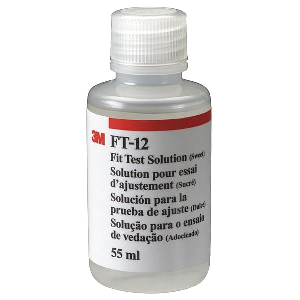3m Fit Testing Solution,55 mL,Saccharin FT-12 - Walmart.com