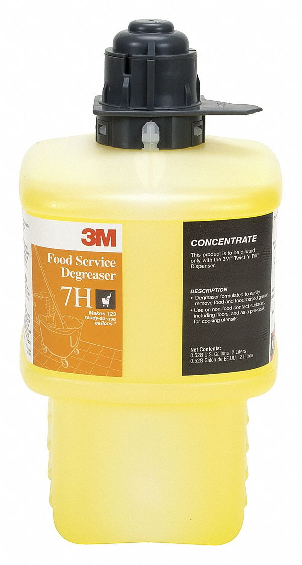 3m Food Service Degreaser,Liquid,2L,Bottle 7H - Walmart.com