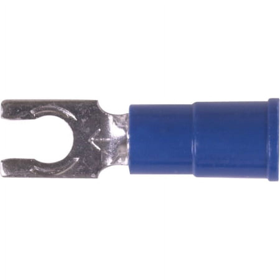 3m Fork Terminal,Blue,Copper,PK100 MV14-6FLX - Walmart.com