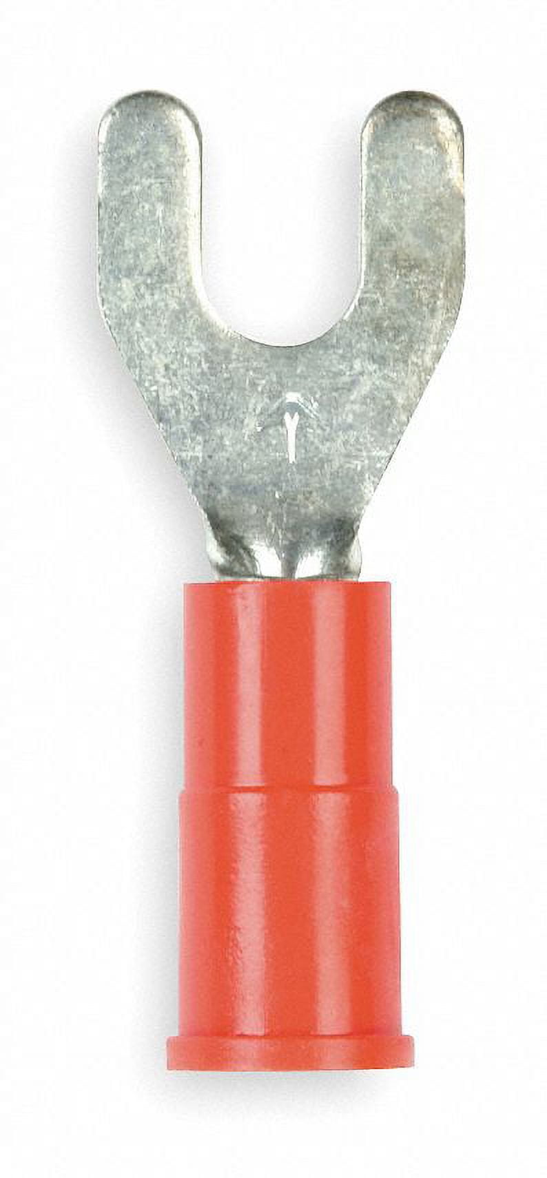 3m Fork Terminal,Std,#8 Stud,Red,PK100 MVU18-8FX - Walmart.com