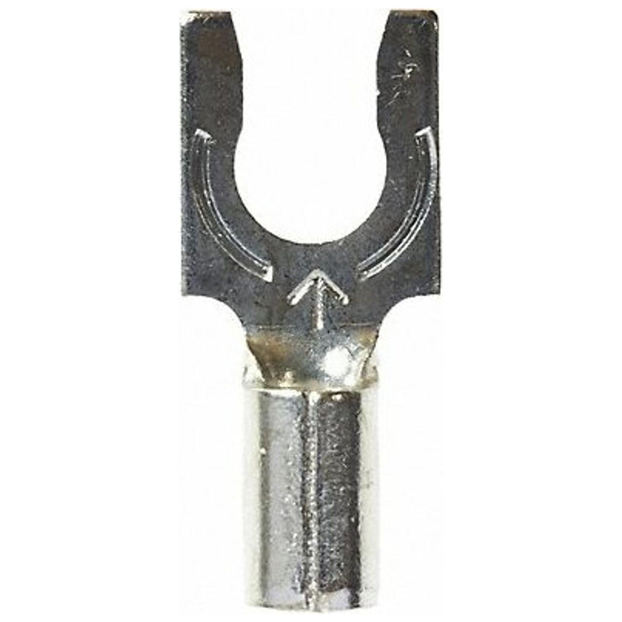 3m Fork Terminal,Tin,Copper,Blue,PK100 M14-8FX - Walmart.com