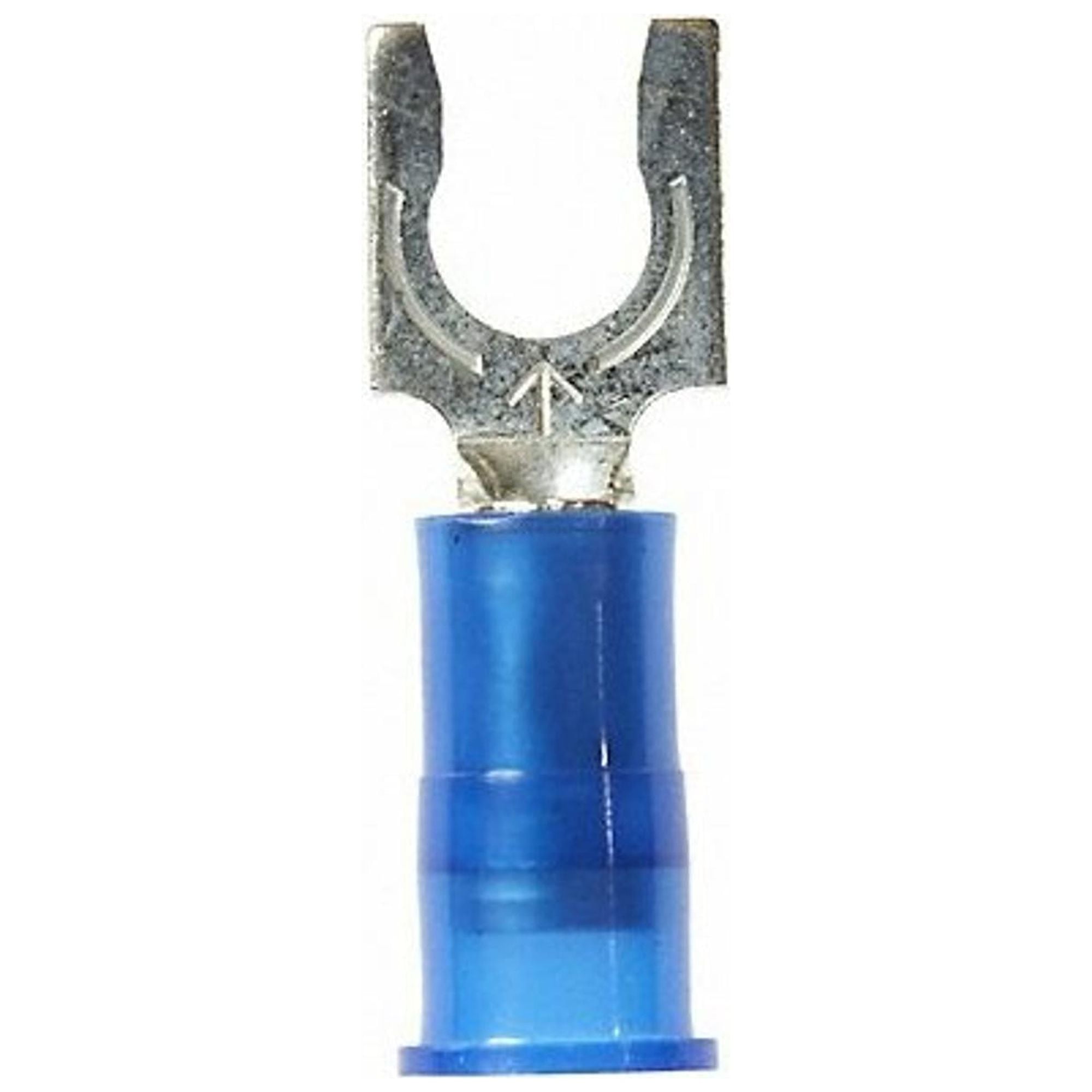 3m Fork Terminal,Tin,Copper,Blue,PK100 MNG14-10FX - Walmart.com