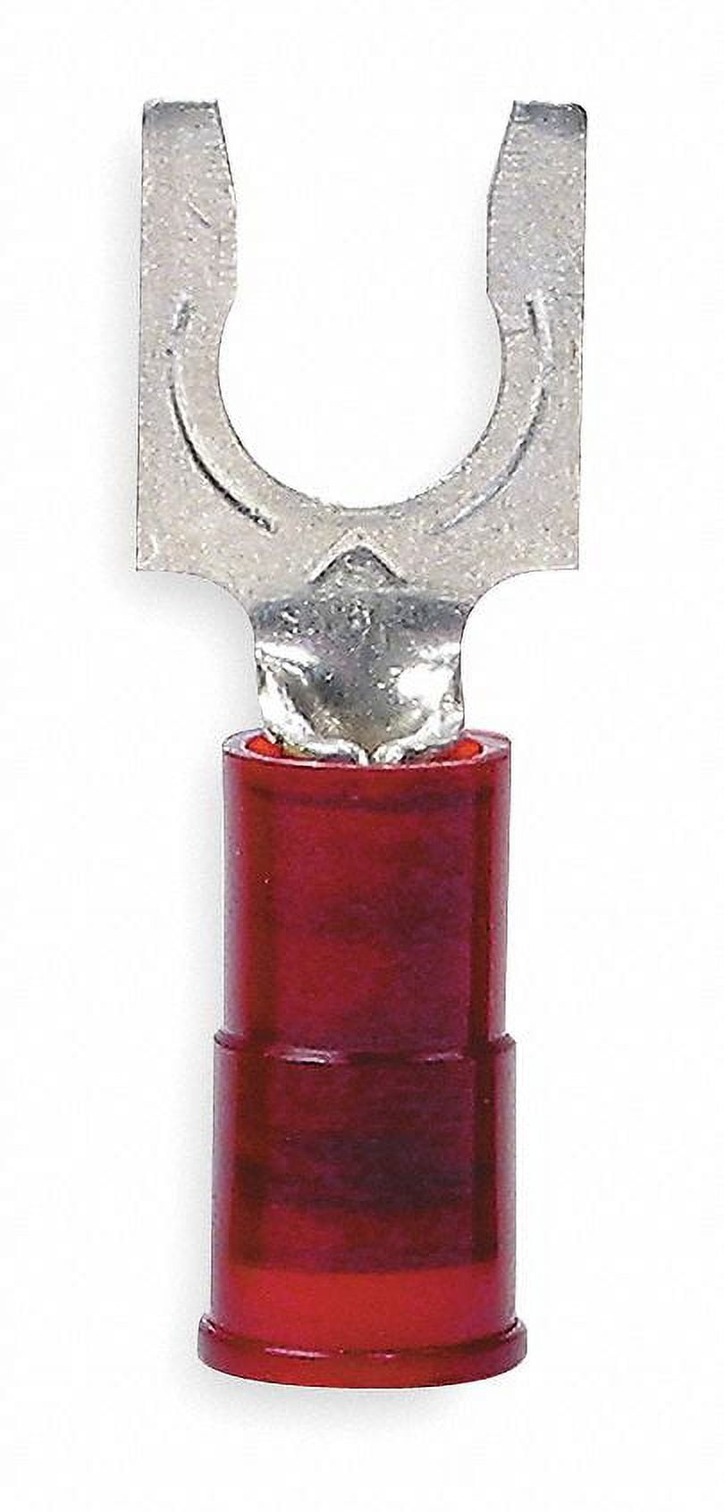 3m Fork Terminal,Tin,Copper,Red,PK100 MNG18-10FLX - Walmart.com