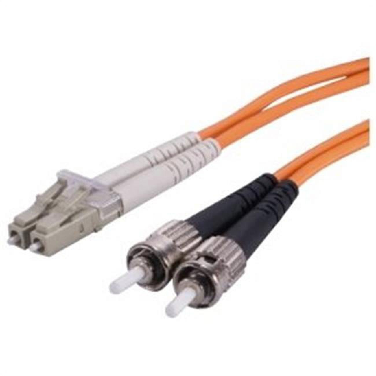 3m LC-to-ST Multimode Duplex Fiber Optic Patch Cord - Walmart.com