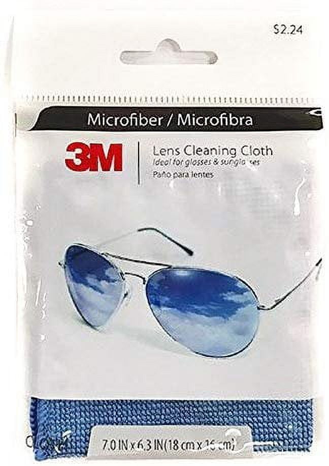 3m Microfiber Lens Cleaning Cloth, Colors May Vary, 1-Count - Walmart.com